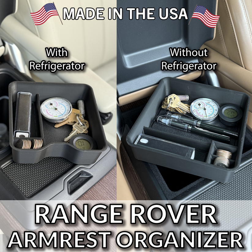 Range Rover Armrest Organizer – ROVERHAUL Merch